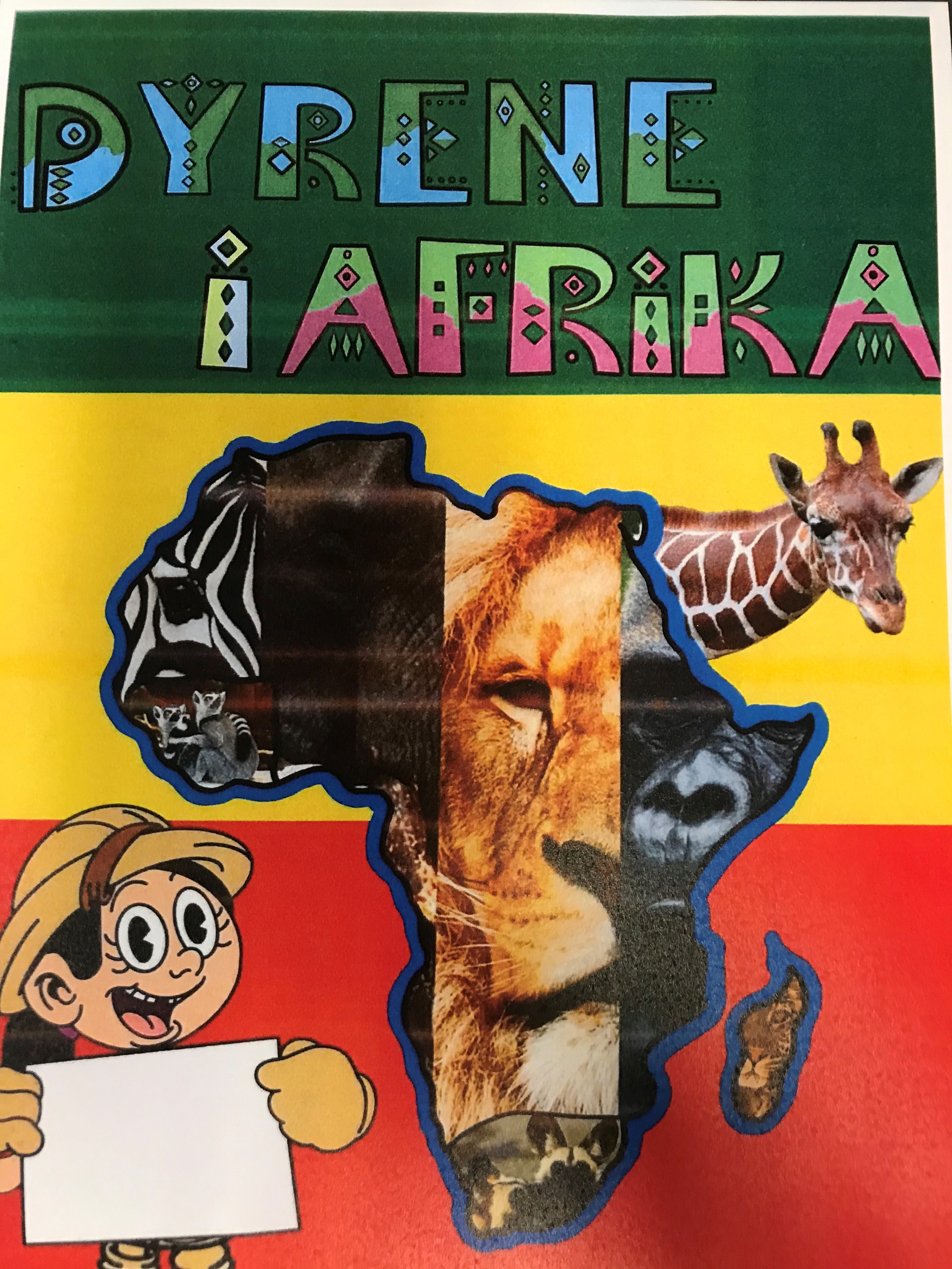 Dyrene i Afrika på 1. trinn