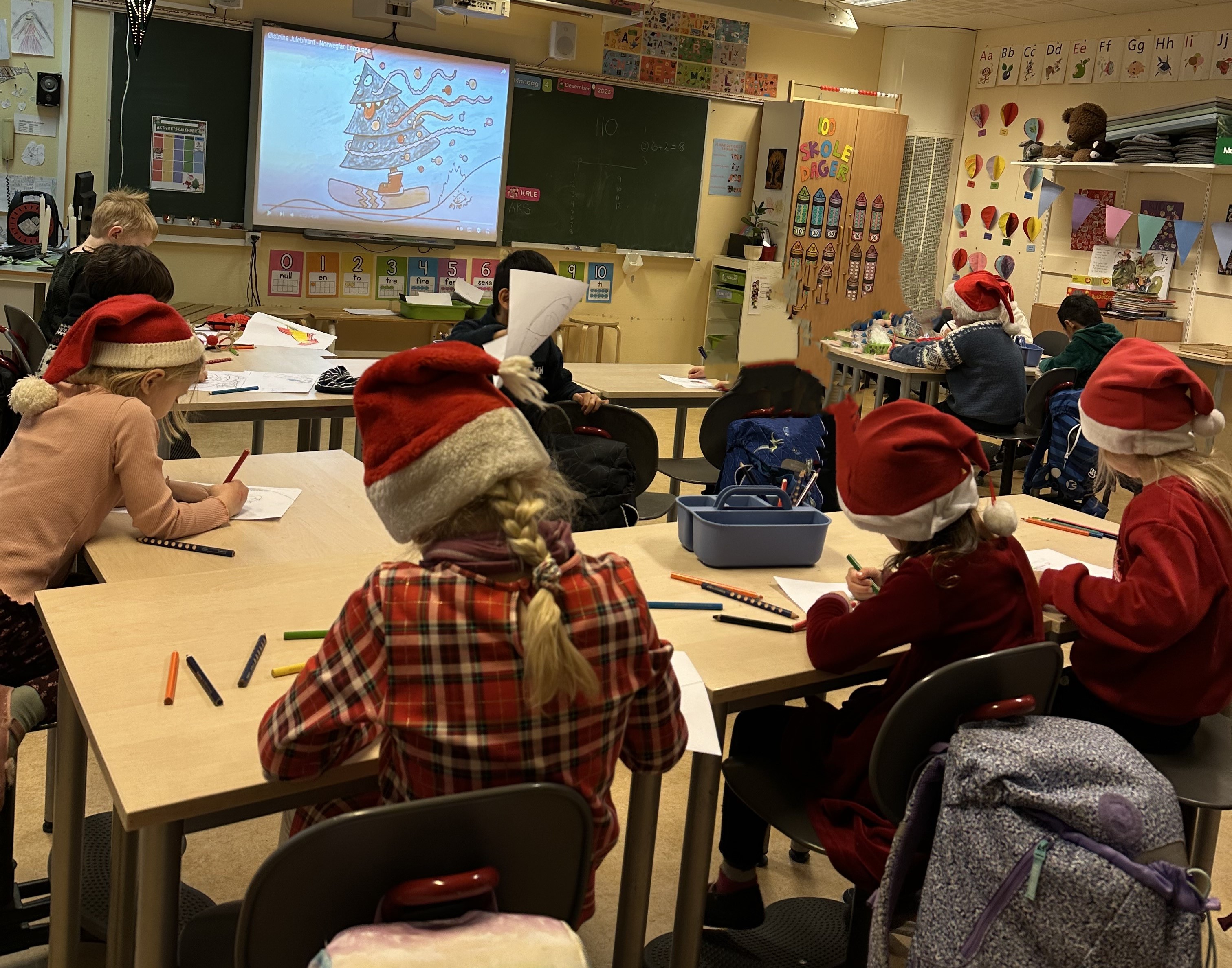 Desember på 1. trinn